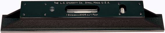 Starrett - 15" Master Precision Level - 199 Series - 199Z | Judge Tool ...