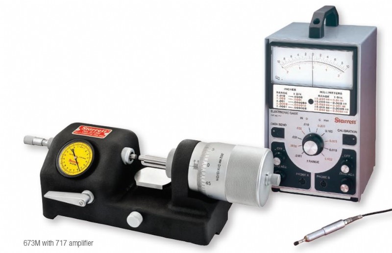 Starrett - 717 Gaging Amplifier - w/ Power Supply - 717 | Judge Tool & Gage