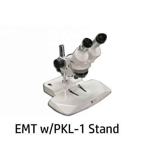MEIJI - EMT-2 Stereo Microscope - 1X & 3X Turret Objective ...